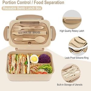 Kitchen | Bento Box Lunch Box Storage Container Light Brown | Poshmark
